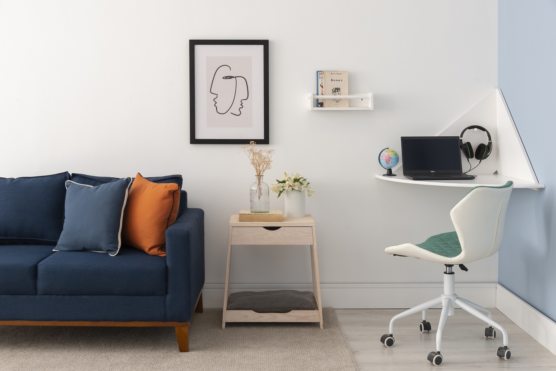 Tons de Azul: +25 Ideias e Dicas de Como Usar na Decoração | Mobly